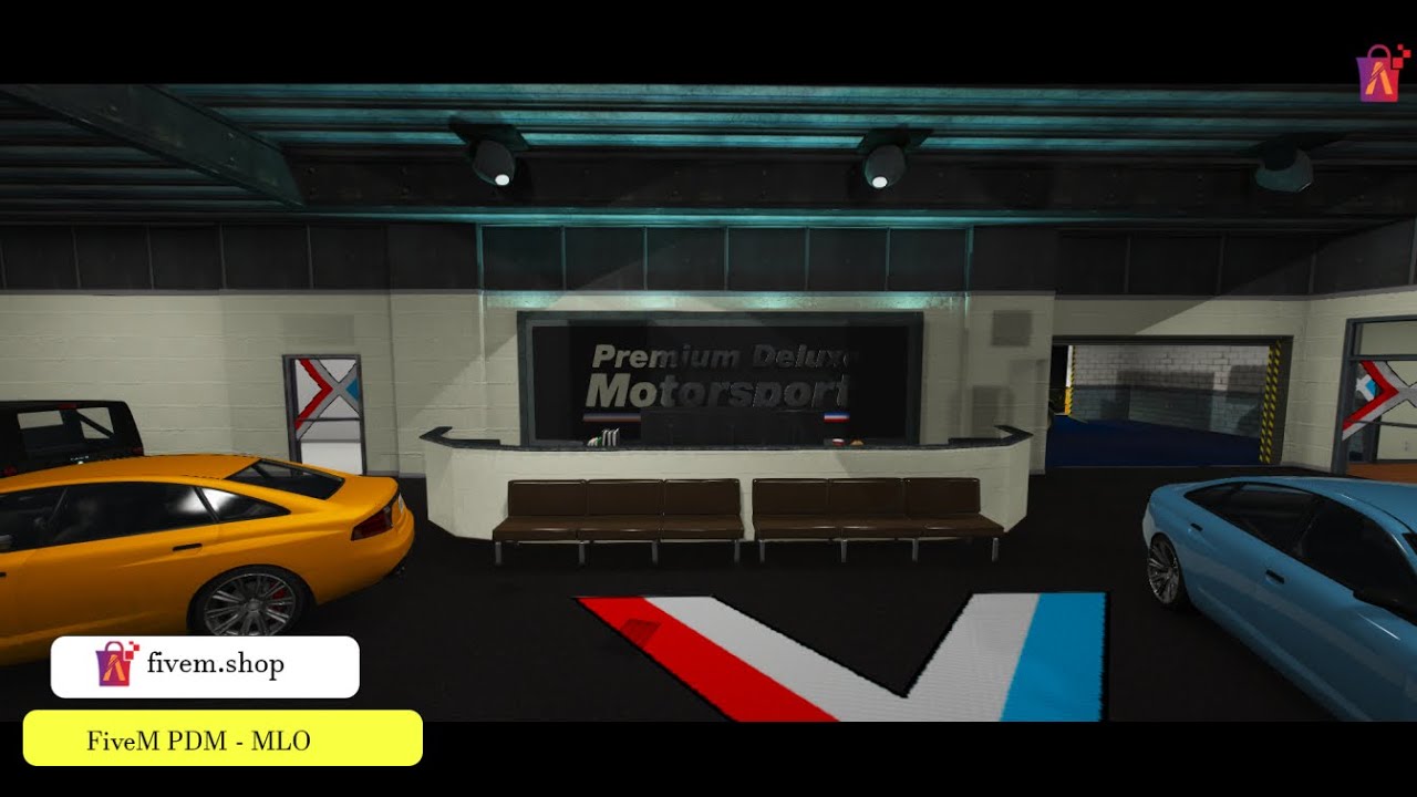 PDM MLO fiveM | Car Dealership MLO FiveM #fivem #dealership - YouTube