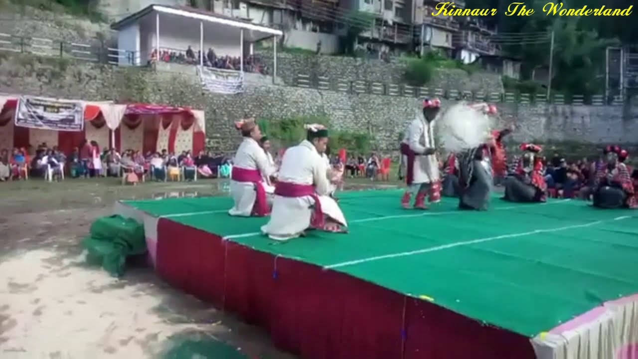 Kinnauri Folk || dance || Urni || Youth Festival Nichar || Kinnaur ...