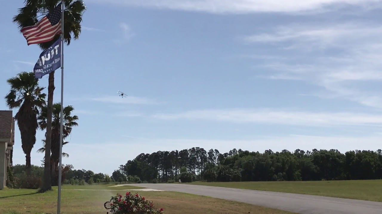 Samson Mite Fly By with Verner 9 Cylinder Radial - YouTube