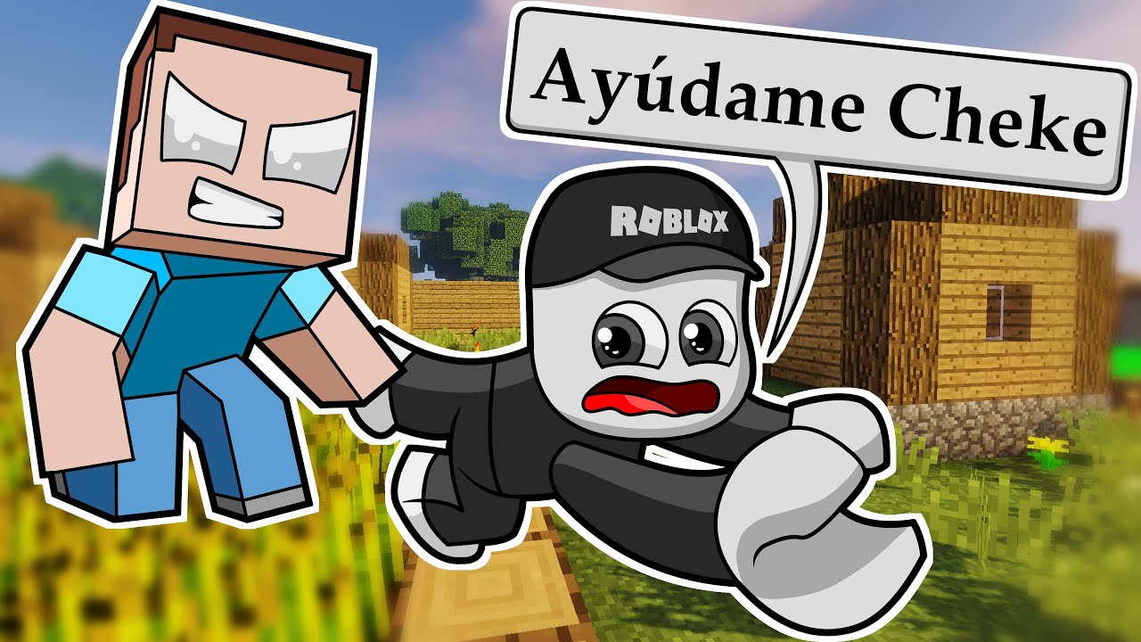 Herobrine se llevo a Roblox - YouTube
