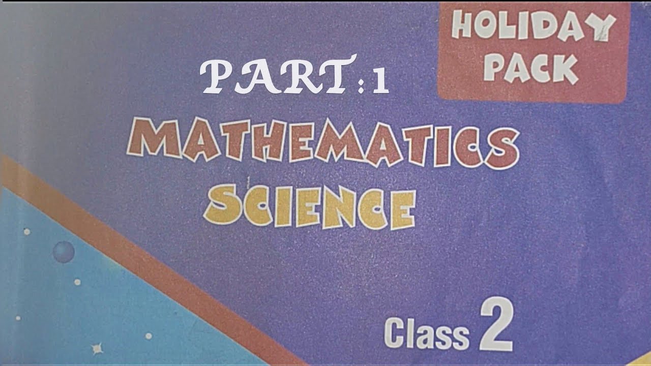 Allied School summer pack | Class 2 | Math activities - YouTube