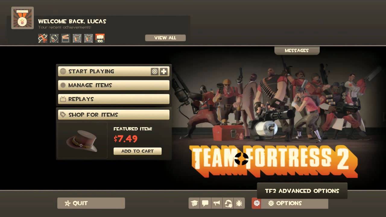 [TF2 Beginner's Tutorial] - Messing With Your Options - YouTube