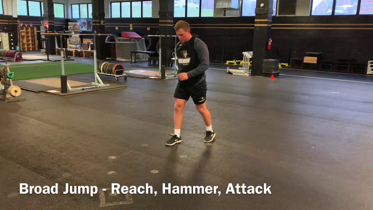 Broad Jump - Reach, Hammer, Attack - YouTube