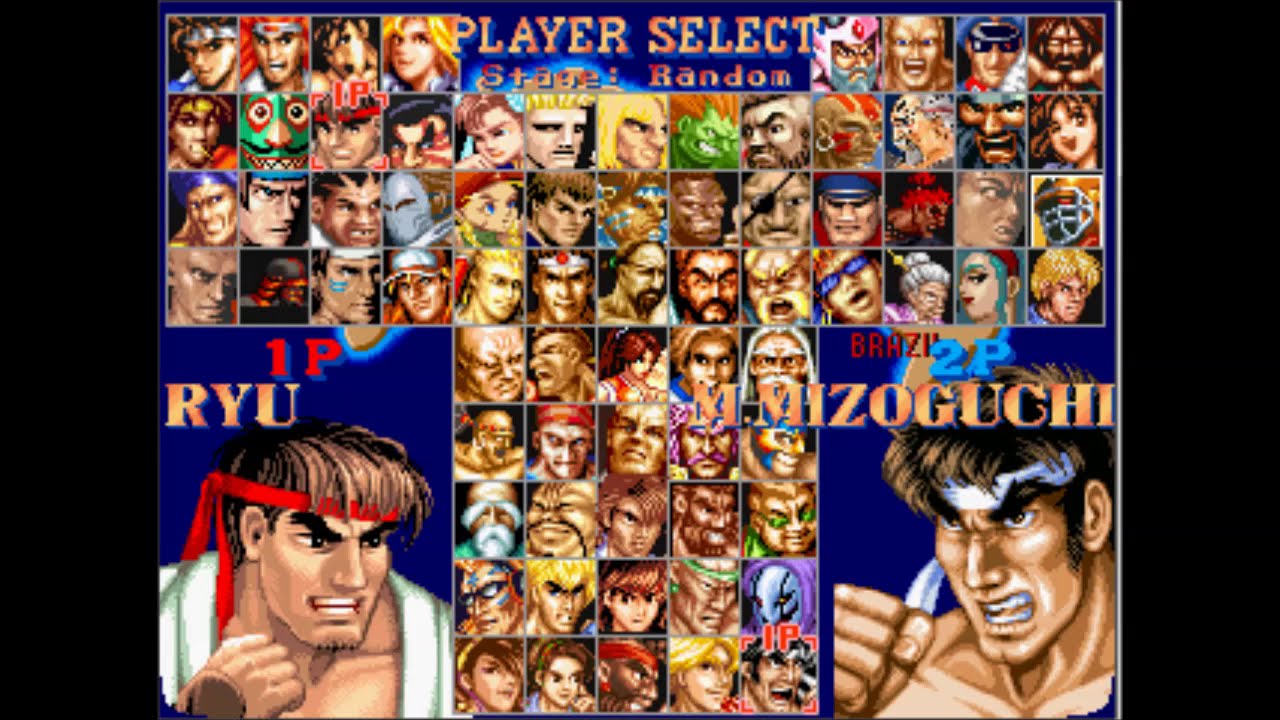 Street Fighter 2 vs Clones Series EP6: Ryu vs Mizoguchi (Fighter's ...
