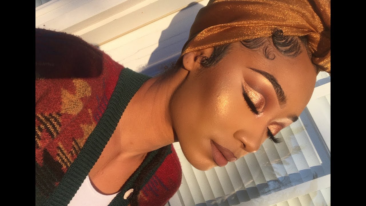 Gold Smokey Cut Crease Makeup Look Makeuptiffanyj Youtube