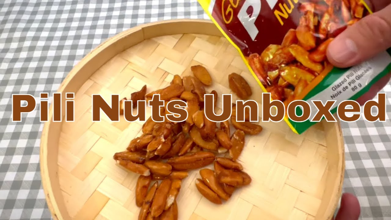 Glazed Pili Nuts Unboxing: A Unique Filipino Snack 🇵🇭 - YouTube