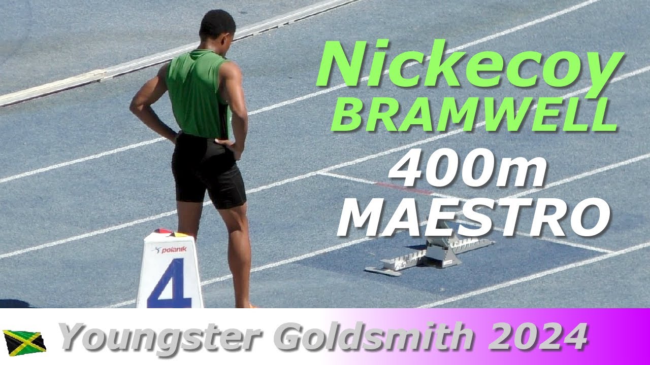 Nickecoy BRAMWELL | Ian BARKER | Markel SMITH | Boys 400m Class 2 ...