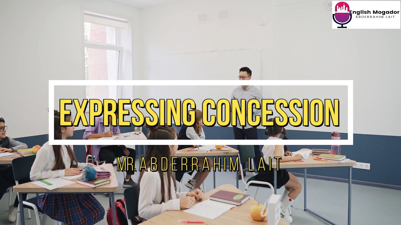 Expressing concession : Although , Even though , despite , in spite of ...