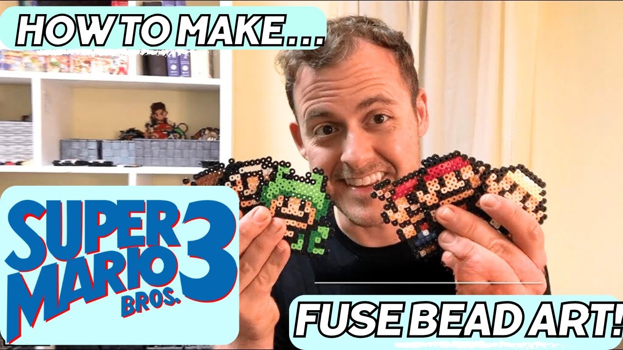 I made Super Mario 3 with Perler Beads and they turned out GREAT! - YouTube