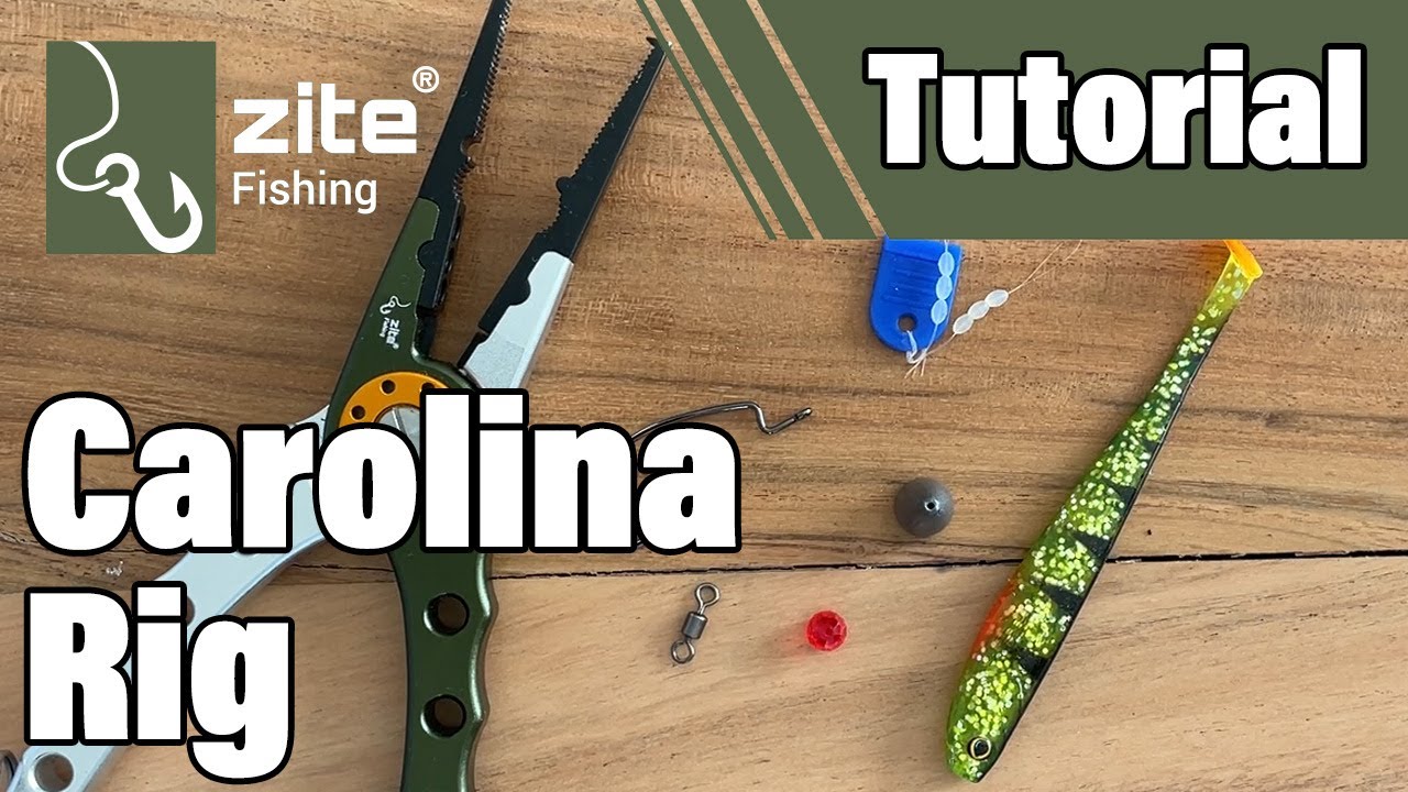 Tutorial Angeln: Carolina Rig Drop Shot Finesse Angeln selber binden ...