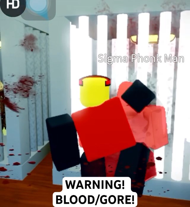 Angry Nilly was K.O by Sigma Phonk man in Bloody Playground(ROBLOX ...