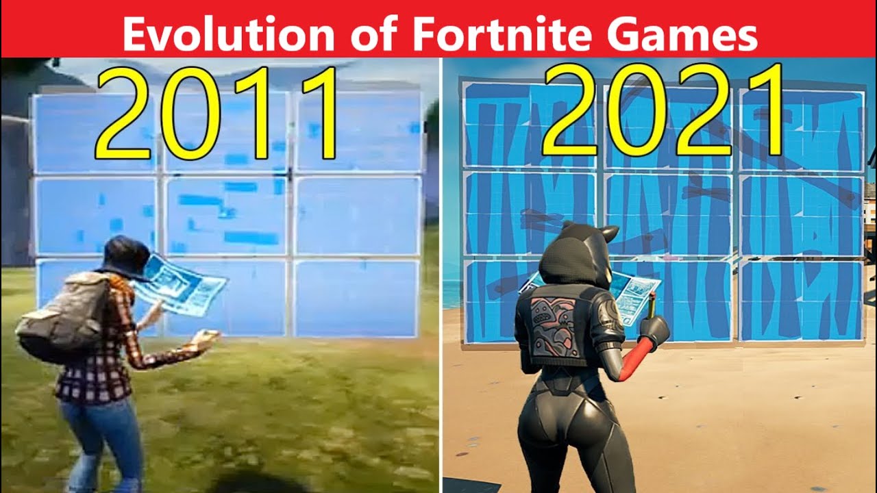 Evolution of Fortnite 2011-2021 - YouTube