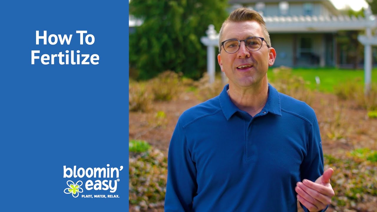 How To Fertilize Your Bloomin' Easy Plants - YouTube