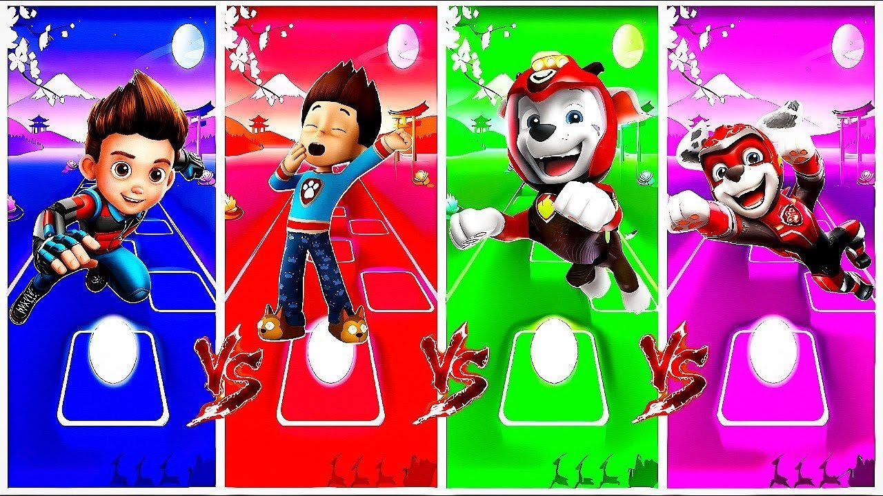Challenge Paw Patrol Ryder 👑-Ryder 🆚 Marshall 🆚 Marshall 🆚 Ryder || PAW ...