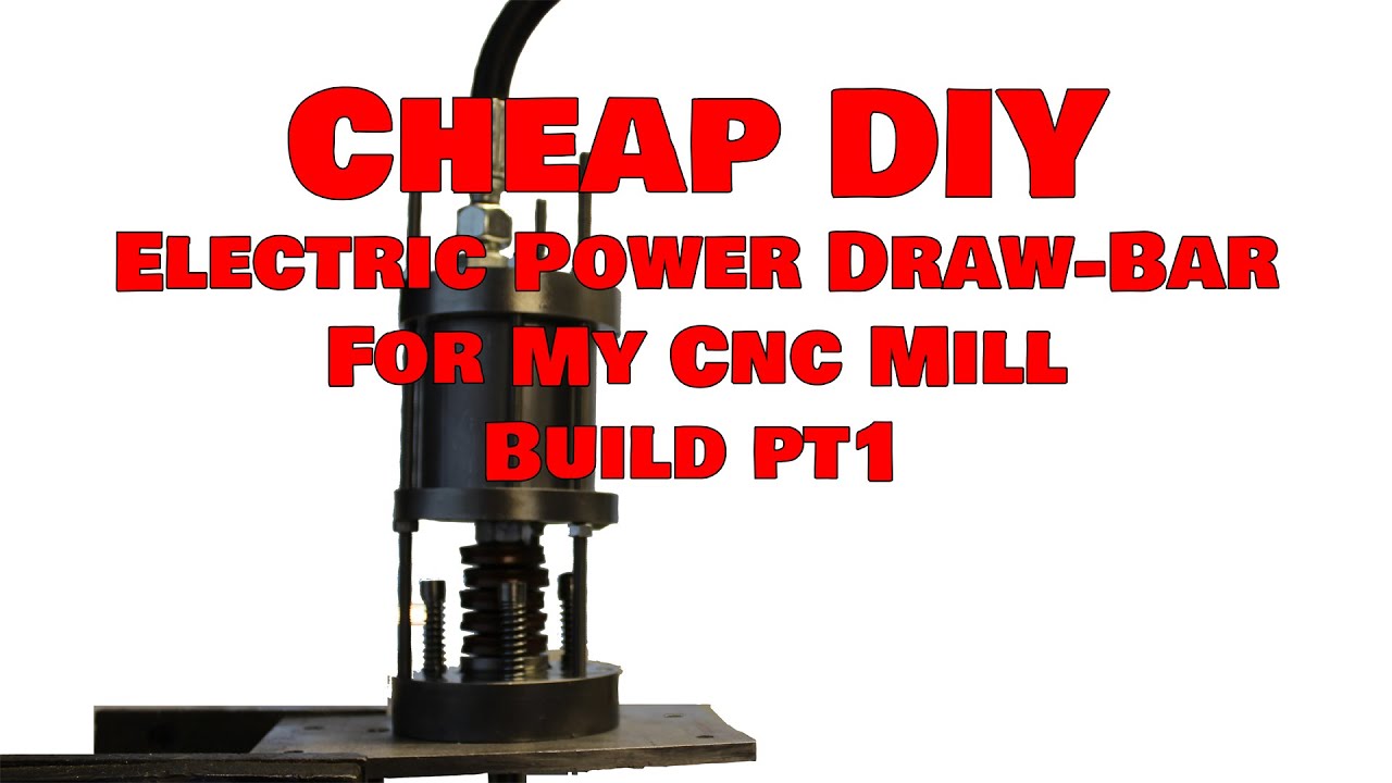 Cheap Hydraulic Power drawbar Construction pt1 - YouTube