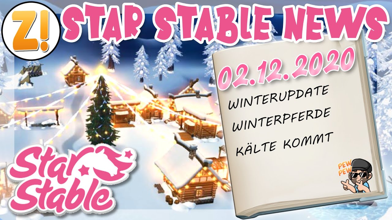 STAR STABLE NEWS: HEIDRUN IST DA! 🦄 GROßES WINTERUPDATE! 🥶 ES WIRD ...