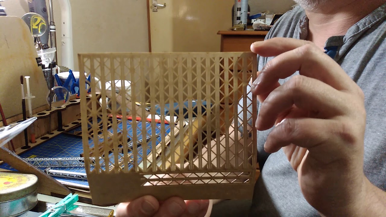 Overhead catenary for model railway HO scale/ OO scale - YouTube