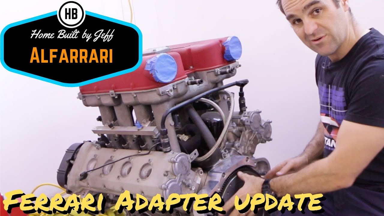 Ferrari engine adapter update - Ferrari engined Alfa 105 Alfarrari ...