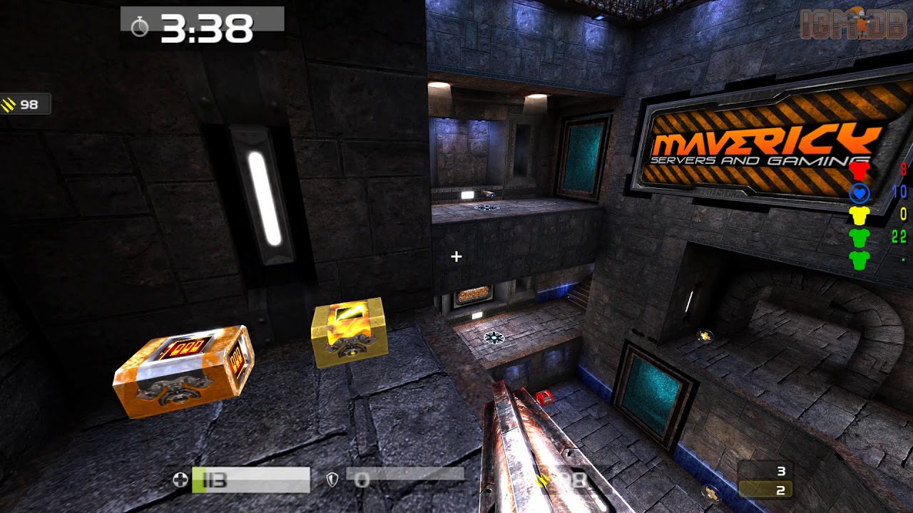 Quake Live: anticitizen vs Bones from Quake III Arena (Aerowalk) - YouTube