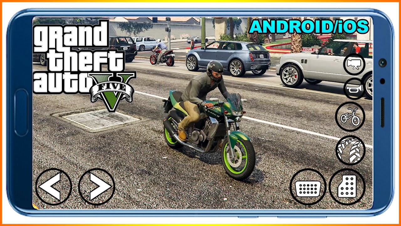 GTA 5 Android Mobile Gameplay (Android, iOS, 60FPS) - Fan Made GTA 5 ...