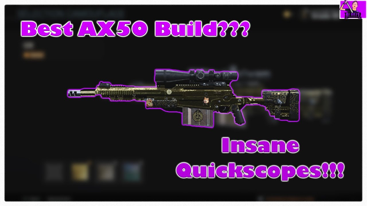 THIS INSANE AX-50 BUILD WILL DOUBLE YOUR KD(HOW TO MAKE AN AX-50 ...