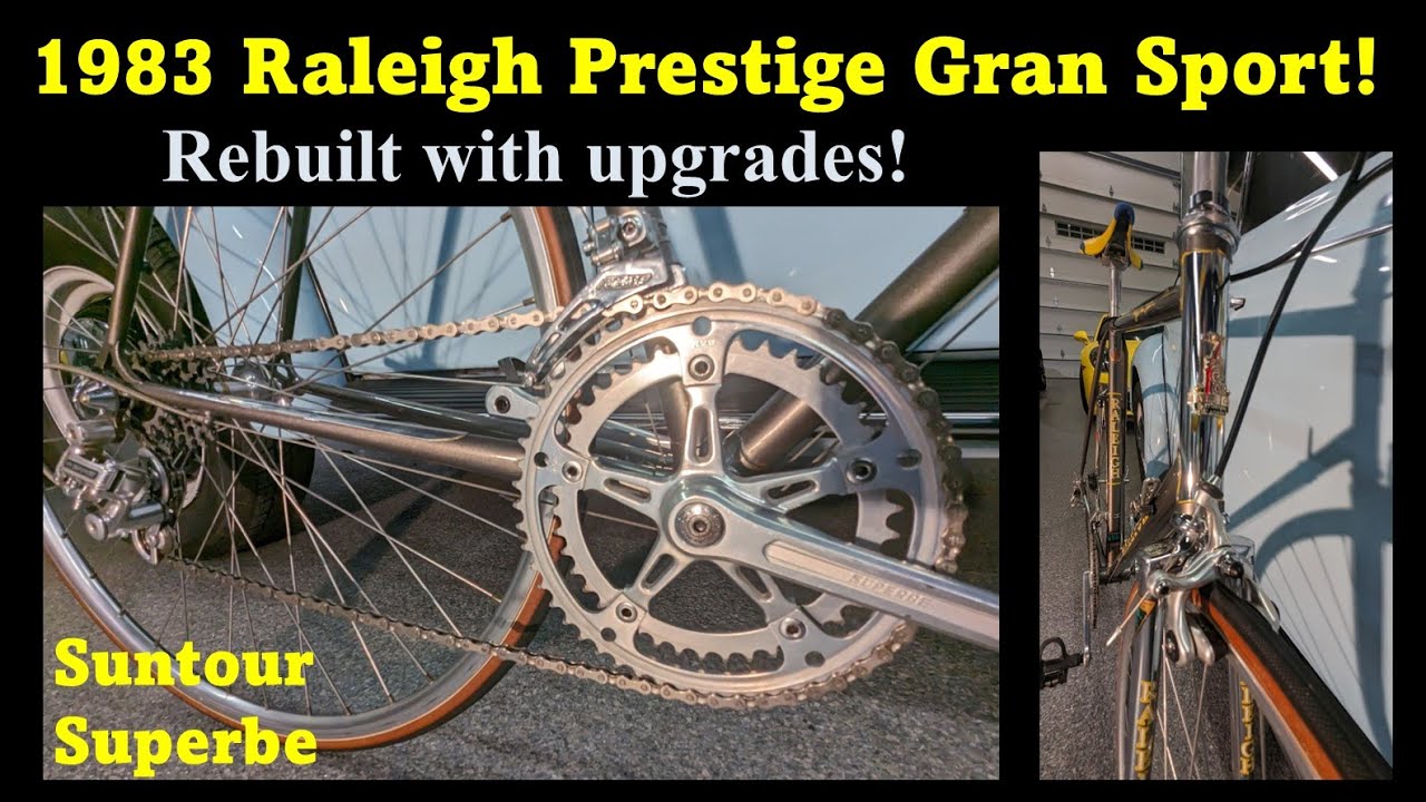 1983 Raleigh Prestige Overhaul and Upgrades. Complete tear down and ...