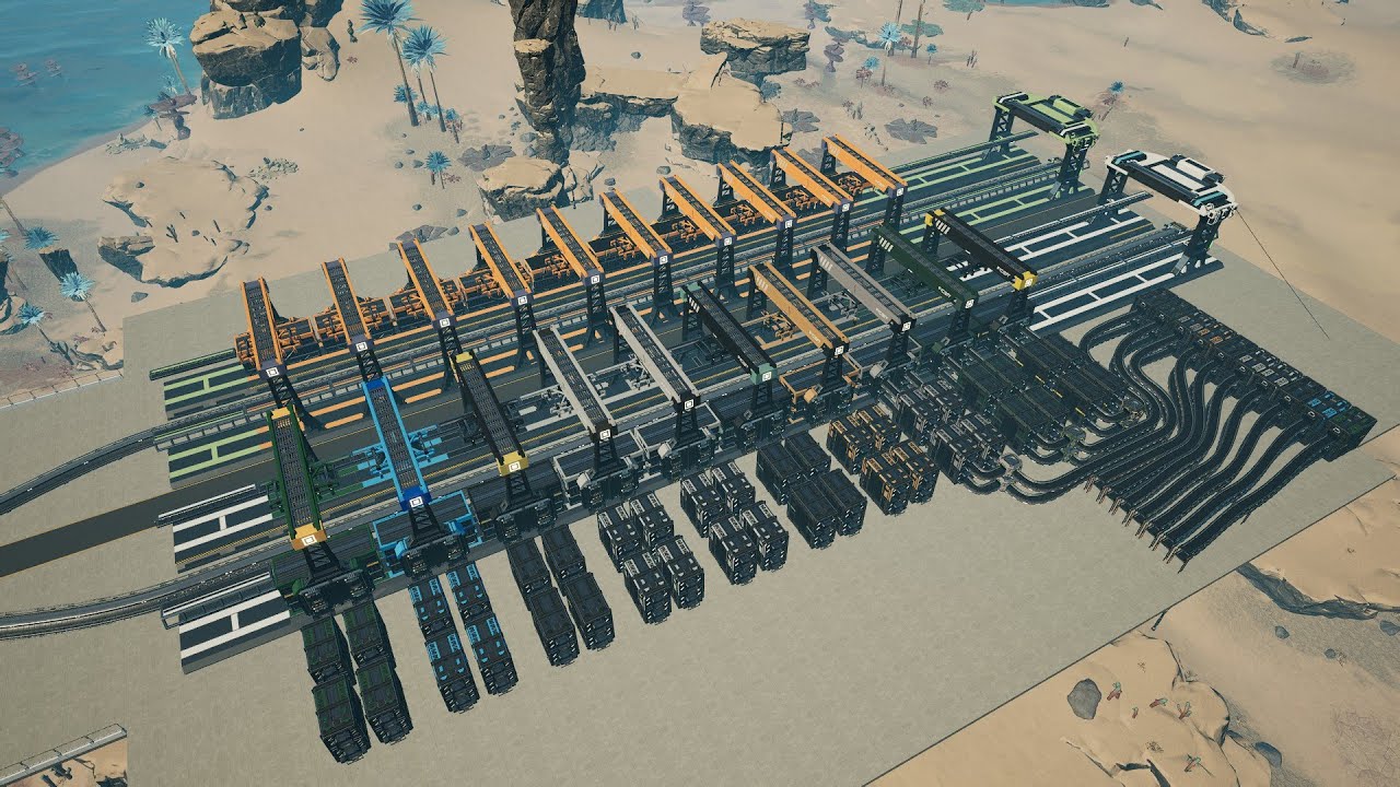 Tying to complete whatever this storage system is | Satisfactory - YouTube