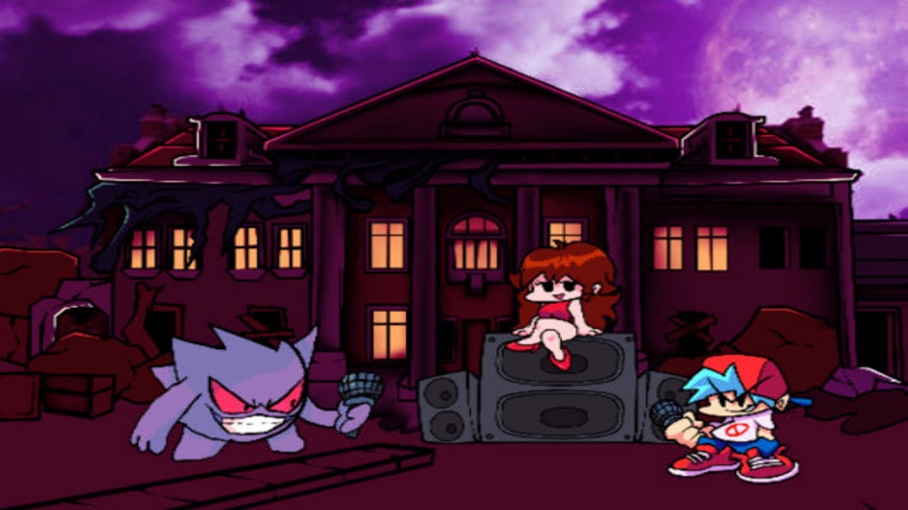 Friday Night Funkin' - Vs Gengar (DEMO) FNF MODS - YouTube