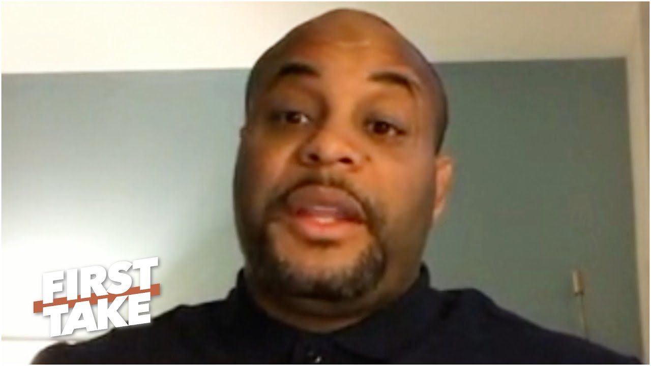 Daniel Cormier describes the atmosphere at UFC 249 | First Take - YouTube