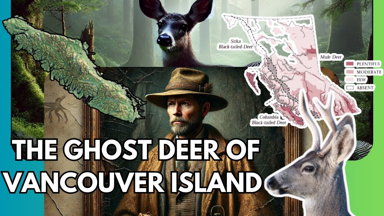The Ghost Deer Of Vancouver Island B.C | Most Elusive Deer On Earth ...