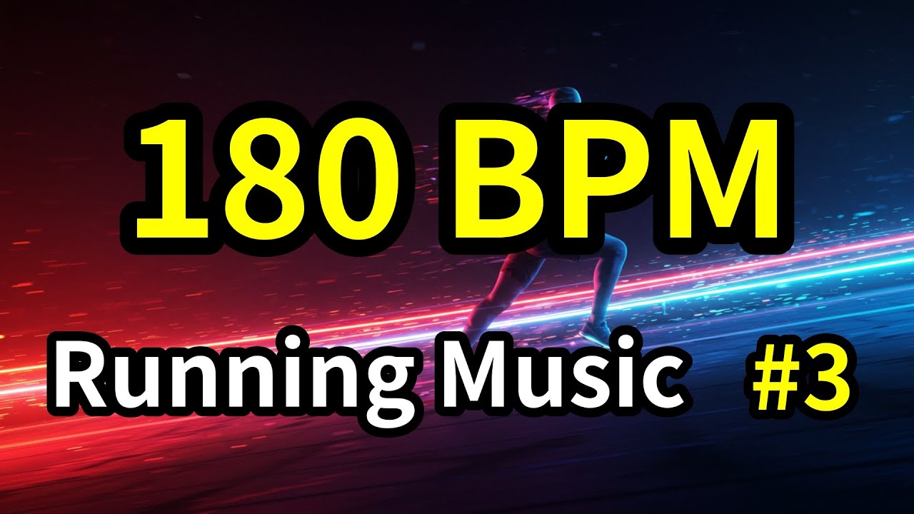 🔥 [003] 180BPM 러닝 EDM | Run to the Beat - Marathon Training Music ...