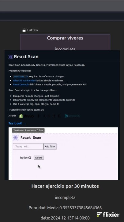 React scan la mejor herramienta para los devs #javascript #react - YouTube