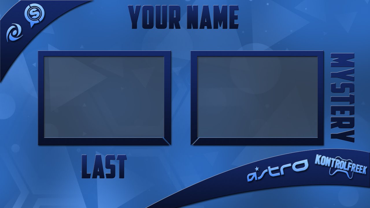 Free Outro Overlay #1 - YouTube
