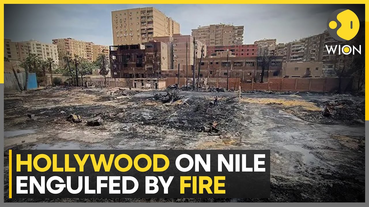 Egypt's Hollywood on the Nile, 'Al-Ahram film studio' engulfed by fire ...