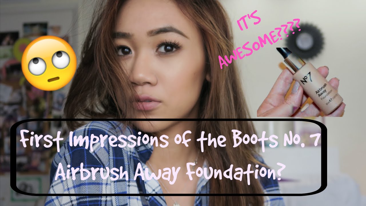 First Impressions of Boots No. 7 Airbrush Away Foundation| Emma ...