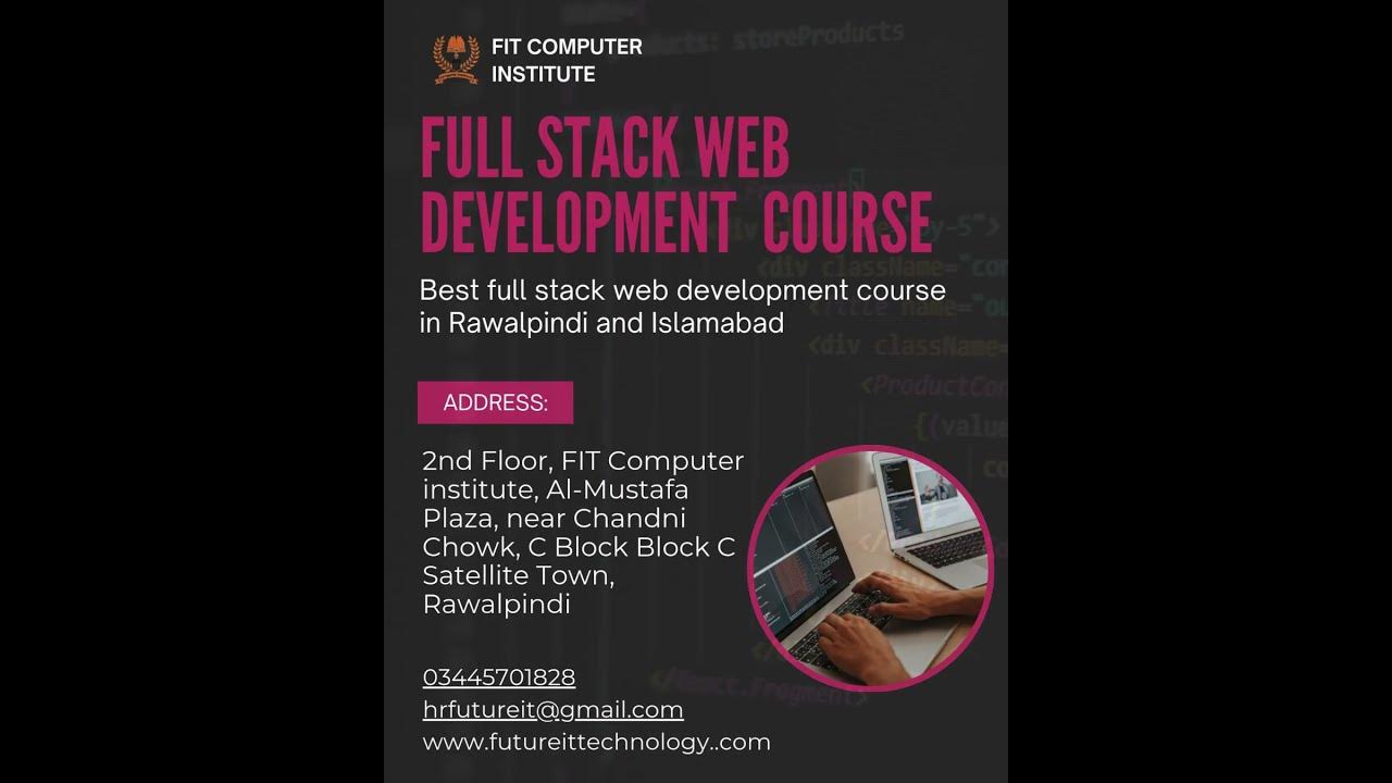Full stack web development courses in Rawalpindi || web development ...