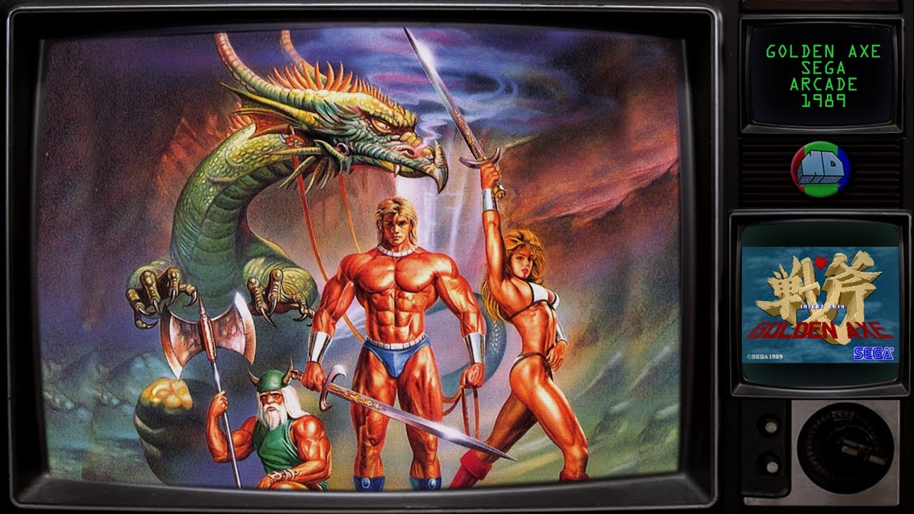 Golden Axe Sega Arcade 1989 - YouTube