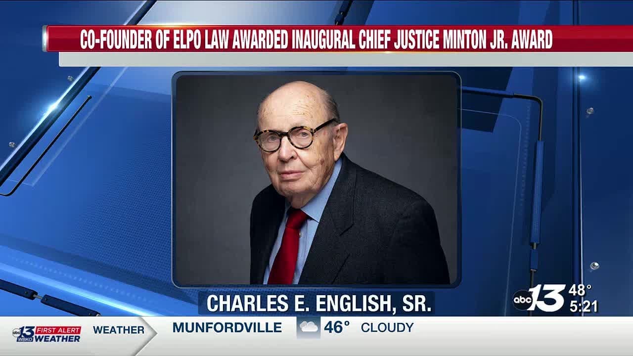 Co-Founder of ELPO Law awarded inaugural Chief Justice Minton Jr. Award ...