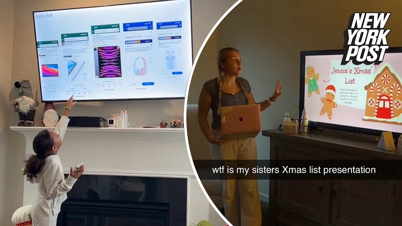 Kids now making Christmas gift lists as PowerPoint presentations: ‘It ...