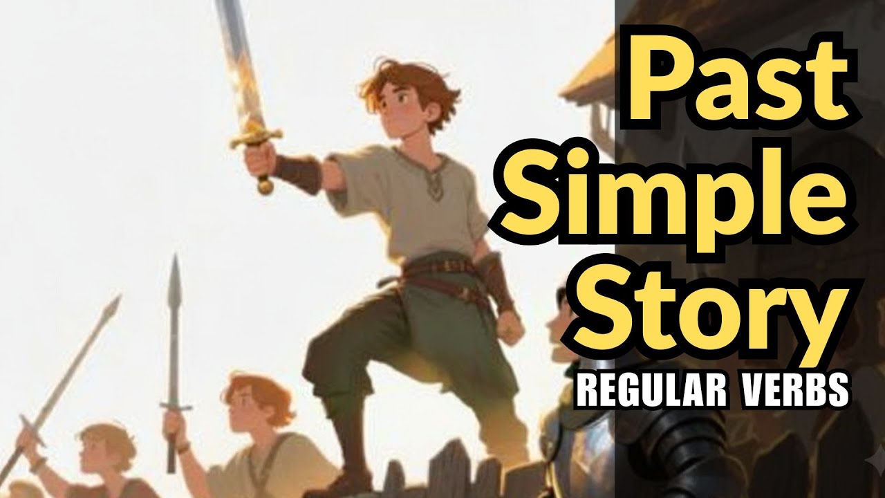 PAST SIMPLE STORY - Regular and Irregular verbs - B1 Level - YouTube
