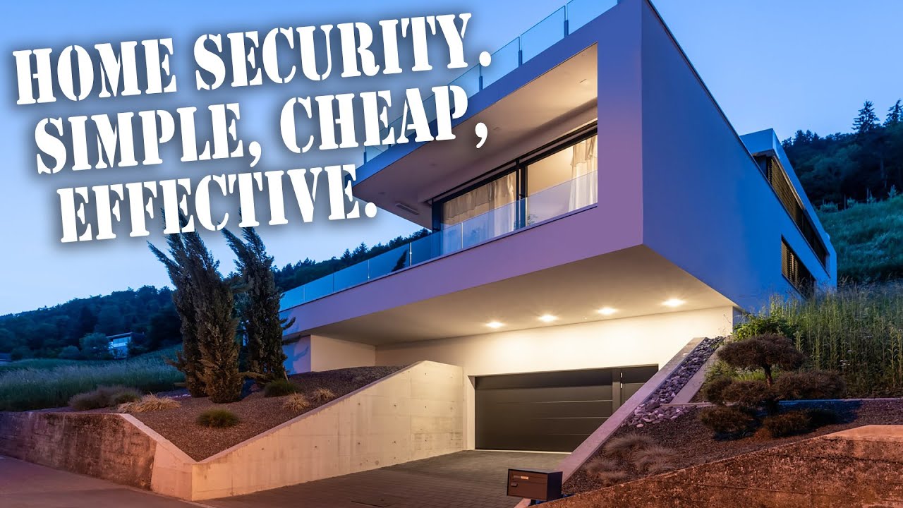 EASY HOME DEFENSE - Harden Your Home Security, Don't Be a Victim. - YouTube