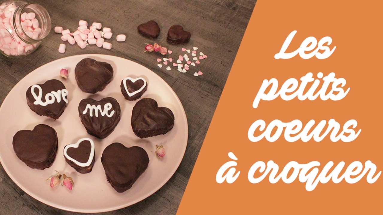 La recette des petits cœurs en chocolat à croquer ! - YouTube