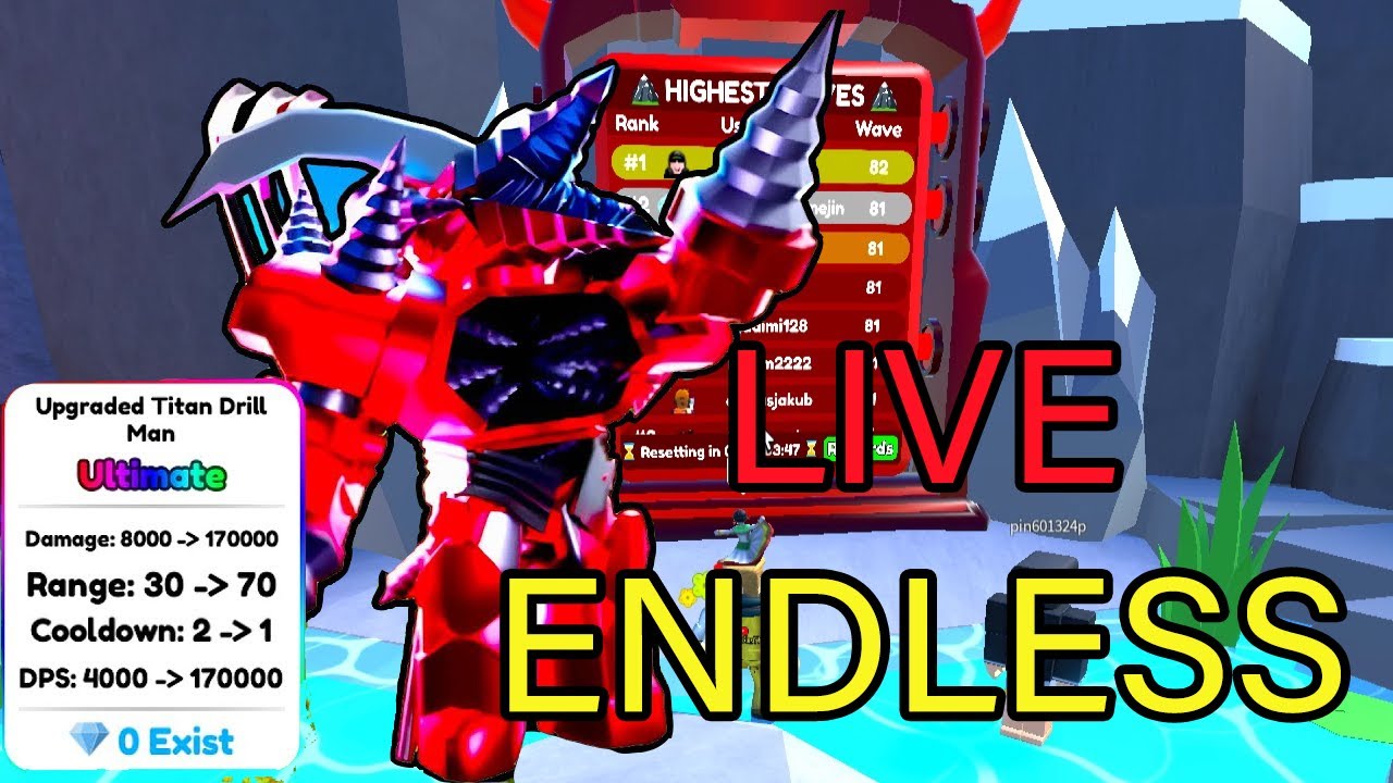 🔴Toilet Tower Defense ULTIMATE UPGRADED TITAN DRILL MAN (Roblox) # ...