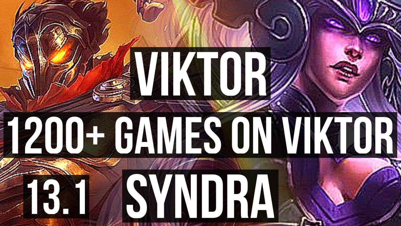 Viktor Vs Syndra Mid 7 1 9 1200 Games Godlike Kr Diamond 13