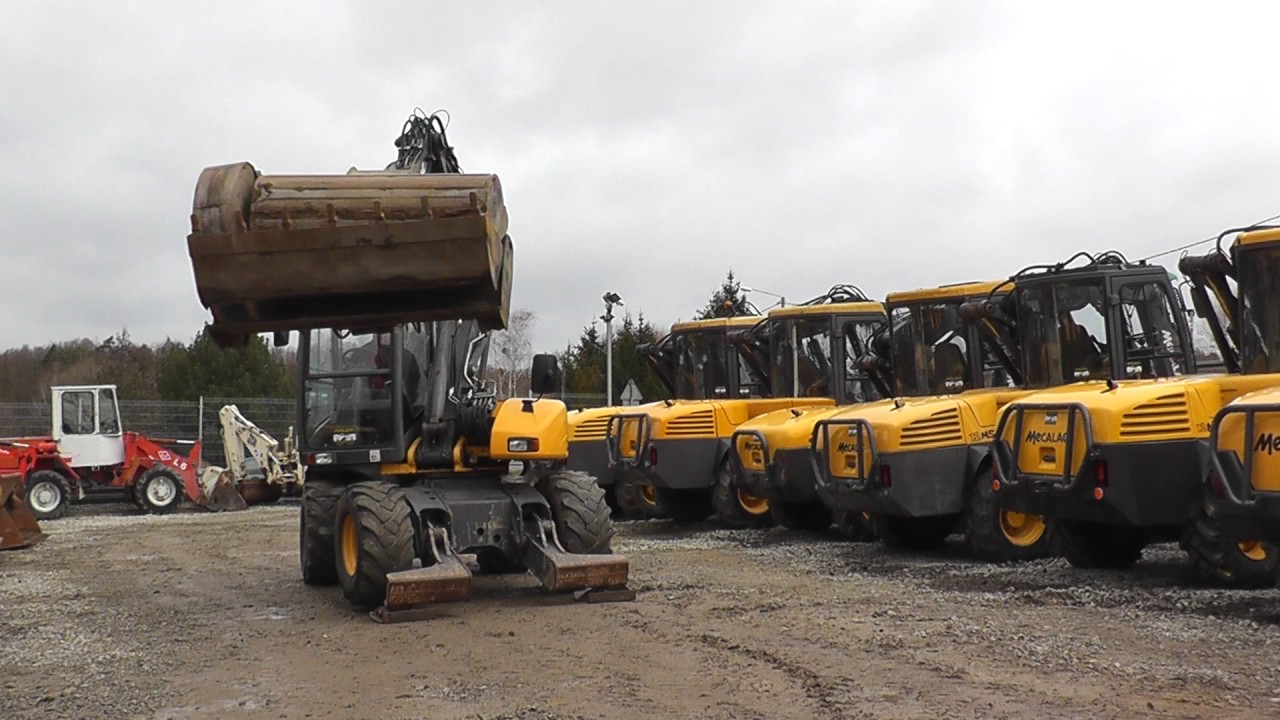 MECALAC 12MXT KOPARKO ŁADOWARKA 2008Y WWW KMRENT PL KM MASZYNY ...