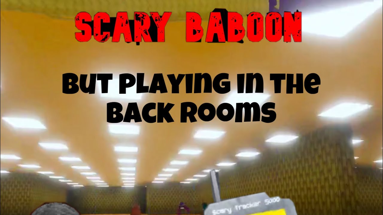 Scary bamboo, but playing in the backrooms!q! - YouTube