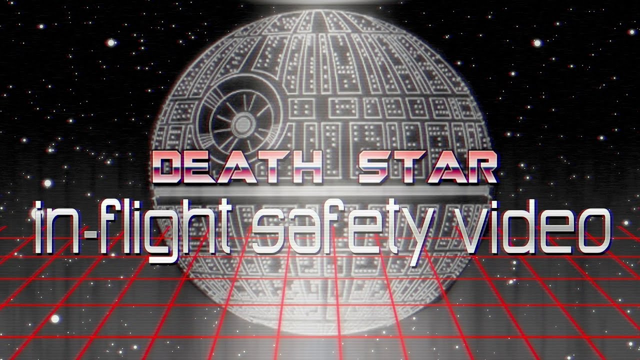 Death Star In-Flight Safety Video | The Ringer - YouTube