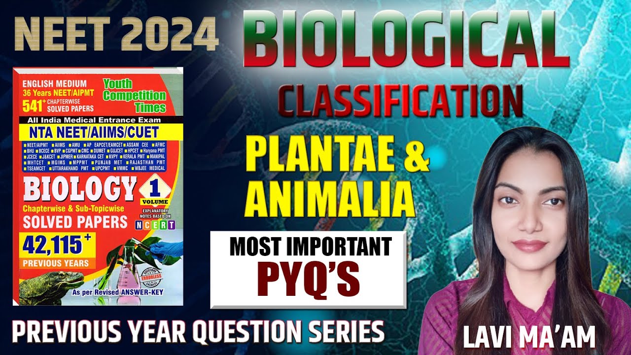 Previous Year Questions PYQ's Of Biological Classification | NEET ...
