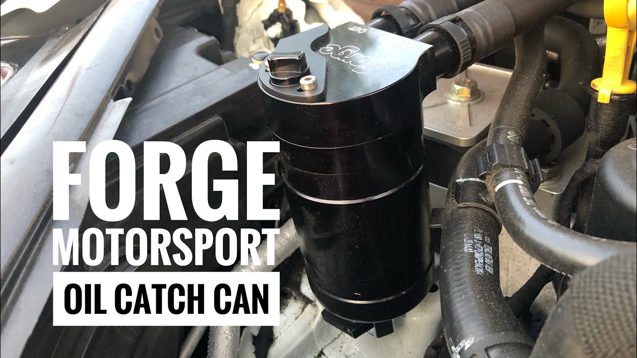 Forge Motorsport Oil Catch Can | MK7 GTI - YouTube