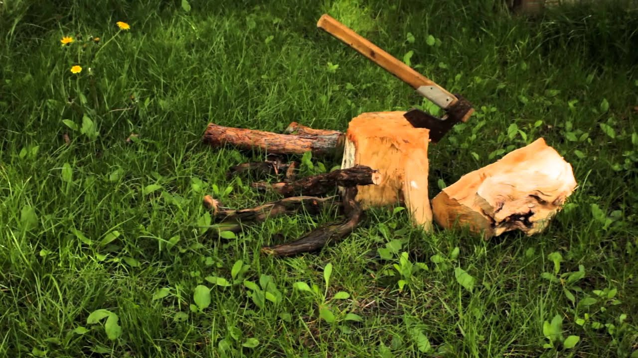 Axe - Free HD stock footage - YouTube